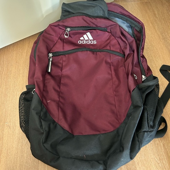 adidas | Bags | Adidas Backpack Maroon | Poshmark